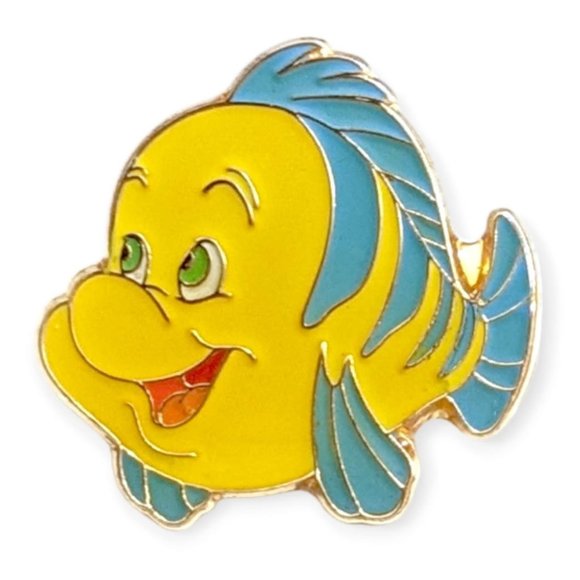 Disney | Jewelry | Little Mermaid Disney Tiny Pin Happy Flounder | Poshmark
